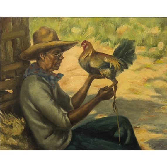 Philippine School, 20th Century | Sabungero (Circa 1940s) | MutualArt