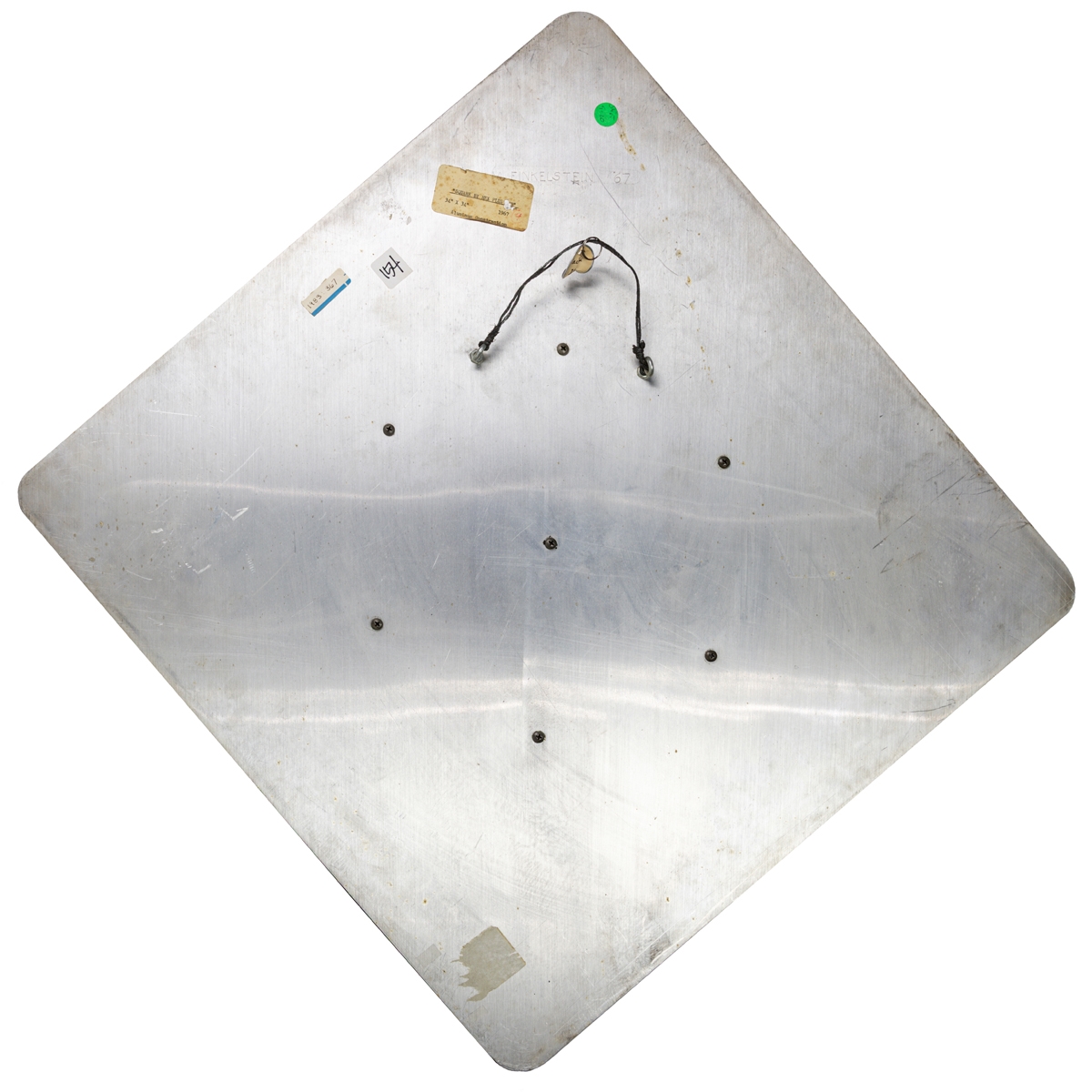 Max Finkelstein | Square x Hex Plus Red (1967) | MutualArt