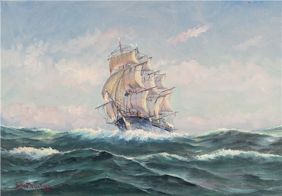 Alexander Wilhelms | sailing ship | MutualArt