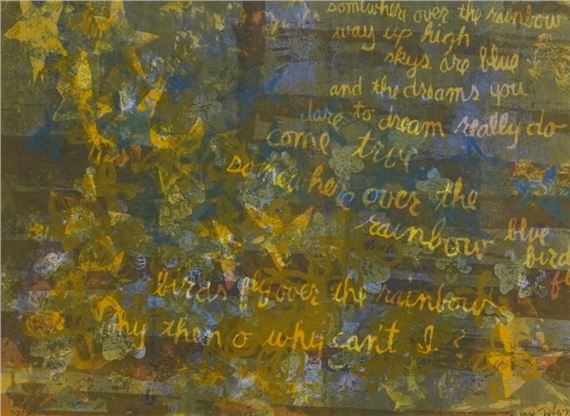 James Tate | Abstract Writing (1971) | MutualArt