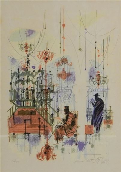 Shmuel Katz | Synagogue Worship | MutualArt