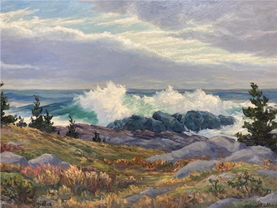 Alfred Russel Fuller | Ocean break | MutualArt