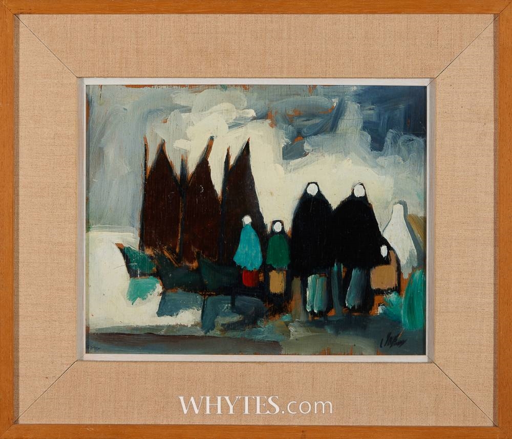 Markey Robinson | FIGURES WITH SAILBOATS | MutualArt