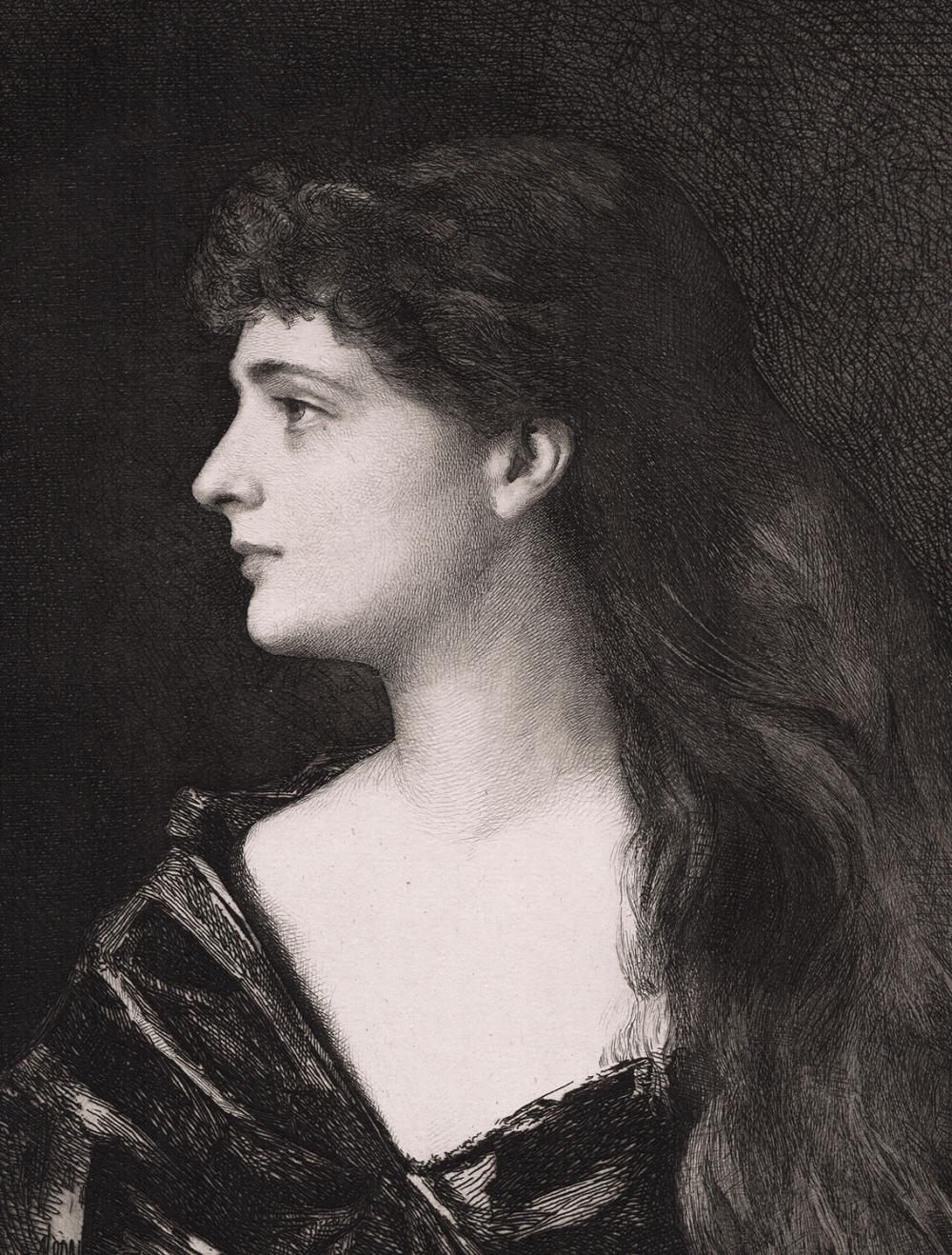 Jean-Jacques Henner | Une Creole (1888) | MutualArt