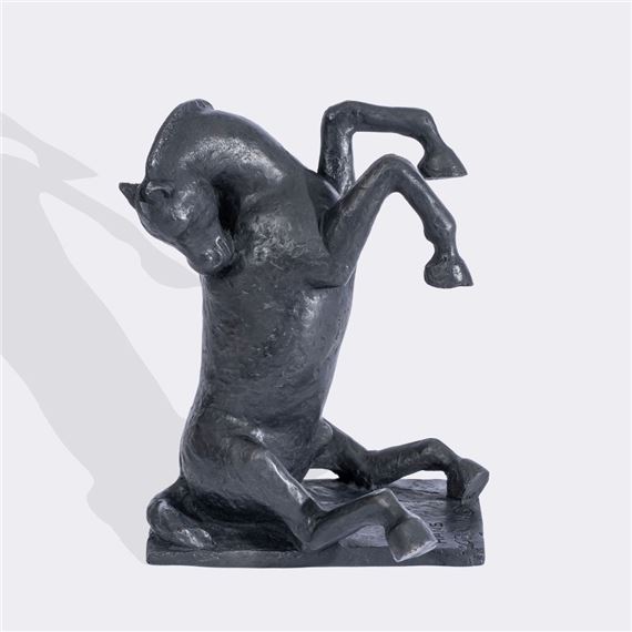 Hans Gerwing | A Sitting Horse (1930) | MutualArt