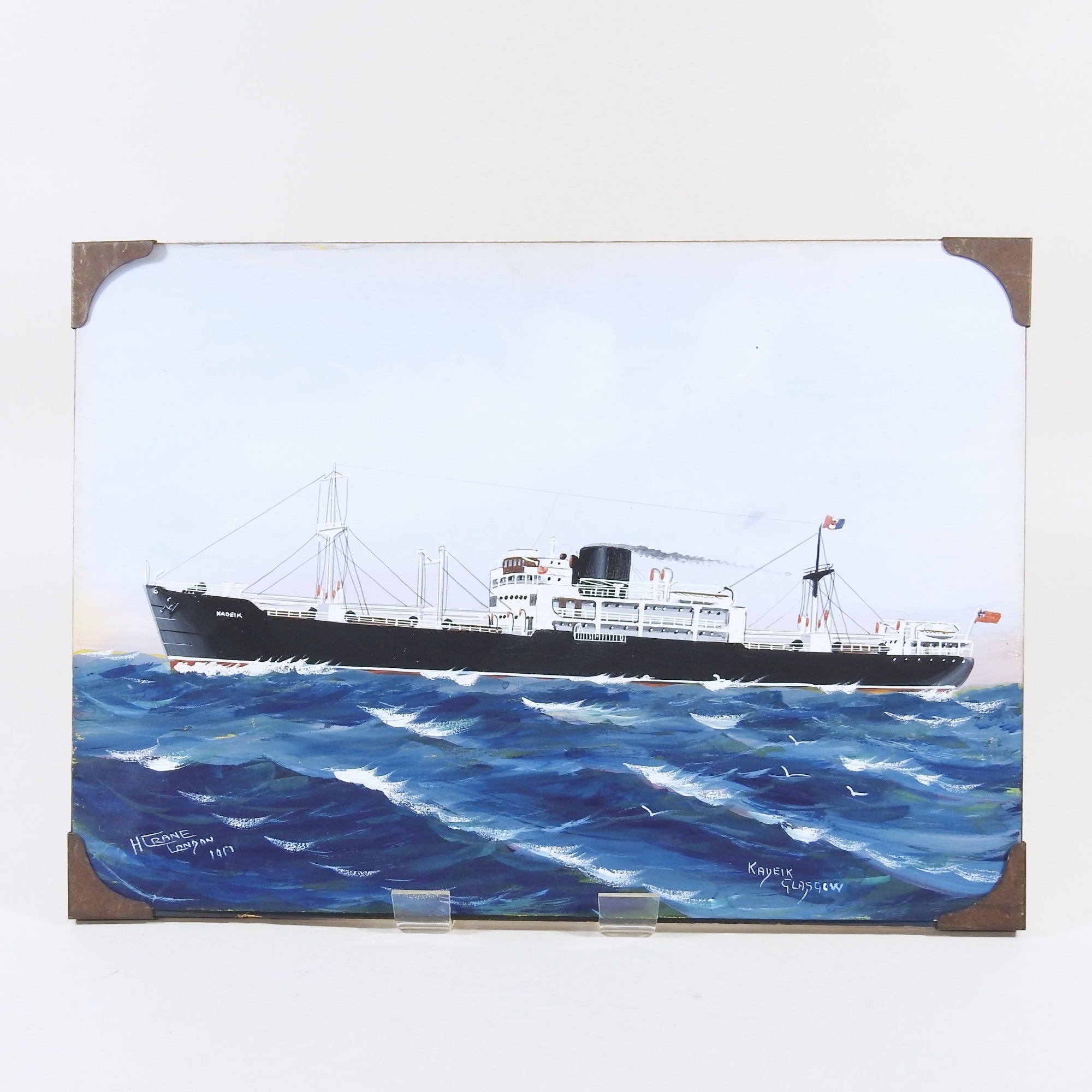 H. Crane | The Steam Ship Kadeik (1911) | MutualArt