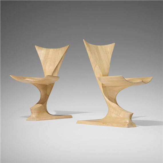 Michael Coffey | Viking chairs, pair (1970 - 1993) | MutualArt