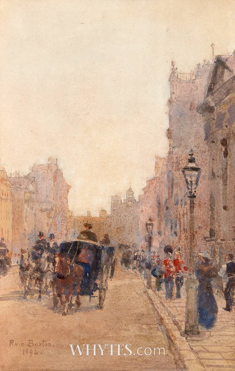 Rose Barton | ST. JAMES' STREET, LONDON (1894) | MutualArt