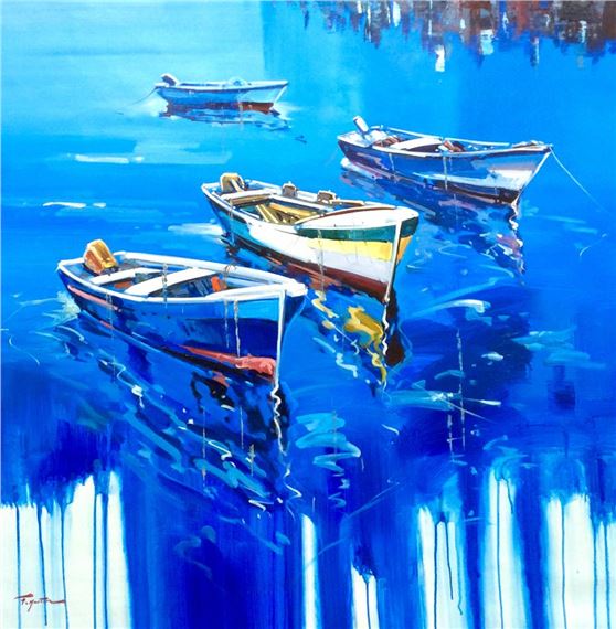 Fran Martin | Out Boating I | MutualArt