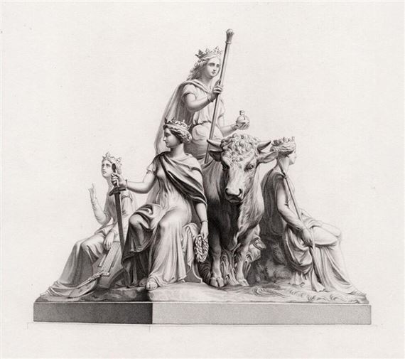 Patrick Mcdowell | The Three Queens (1871) | MutualArt