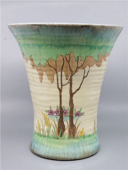 Clarice Cliff | RARE LARGE CLARICE CLIFF FOR WILKINSON POTTERY ART DECO ...