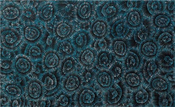 Maria Brown Nampitjinpa | Flying Ant Dreaming (2021) | MutualArt