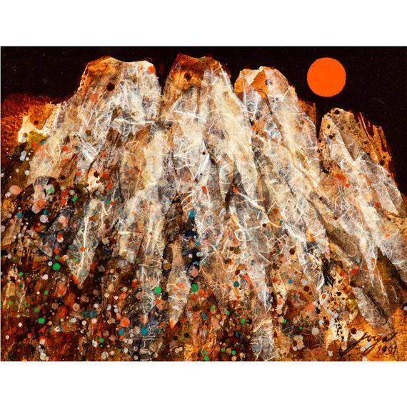 José Joya | Mountain Facade (1991) | MutualArt