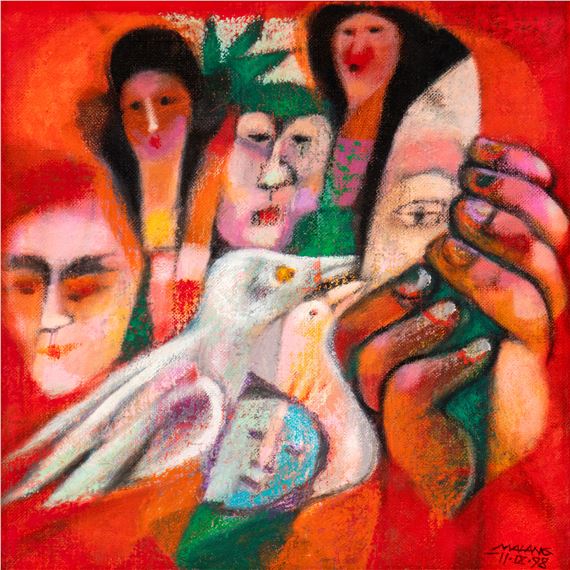 Mauro Santos | White Bird (11) | MutualArt