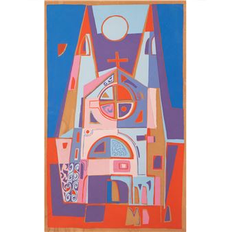 Ang Kiukok | The Saint (1969) | MutualArt