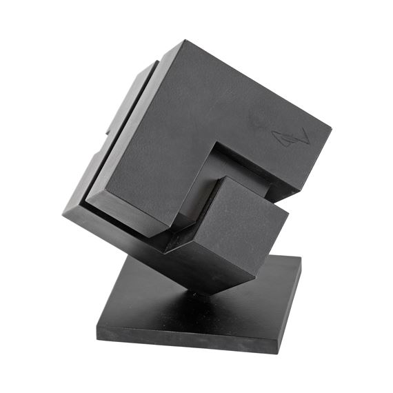 Arturo Luz | Cubi Black #95/100 (2021) | MutualArt