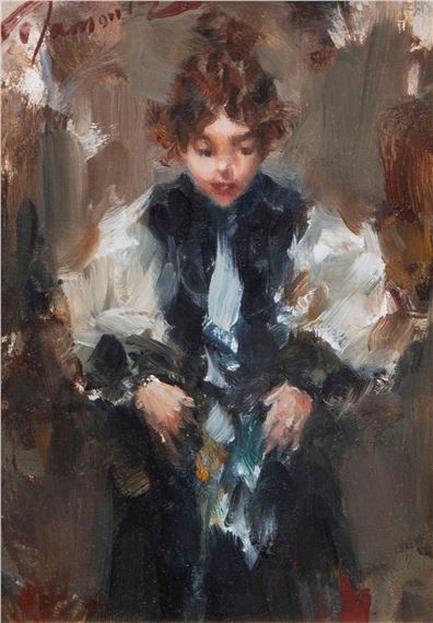 Kelley Ramon | LITTLE GIRL IN VICTORIAN DRESS (Study for little Molly ...