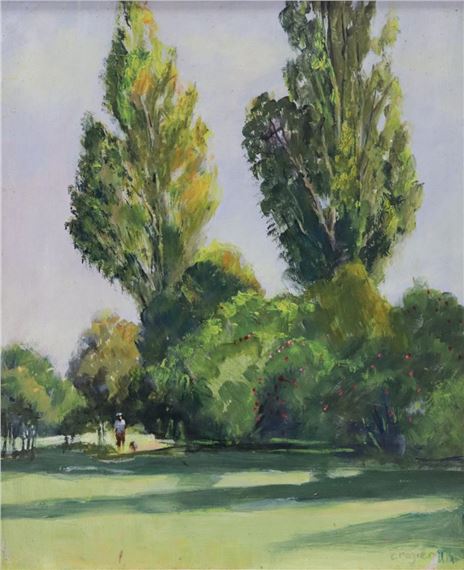 Frank Rossiter Crozier | PARK SCENE | MutualArt
