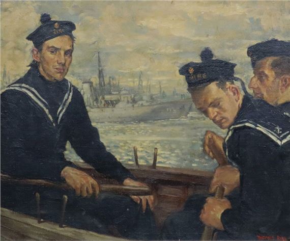 Thomas Ryan | THREE IRISH SAILORS | MutualArt