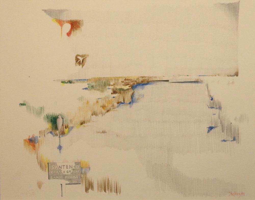 Patrick Hickey | WATER NEAR THE SEA, CAMARGUE (1965) | MutualArt