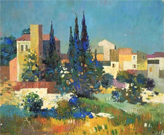 Guy Charon Verticals MutualArt