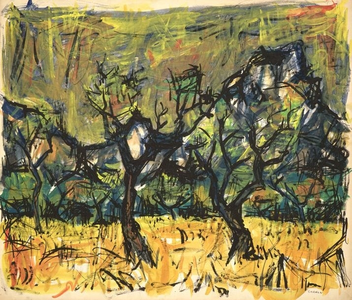 Charon Guy | Fields of olive trees | Compare similar artworks | MutualArt