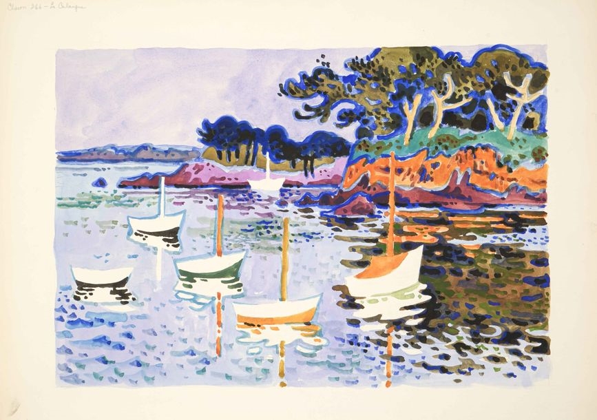 Guy Charon | La calanque | MutualArt