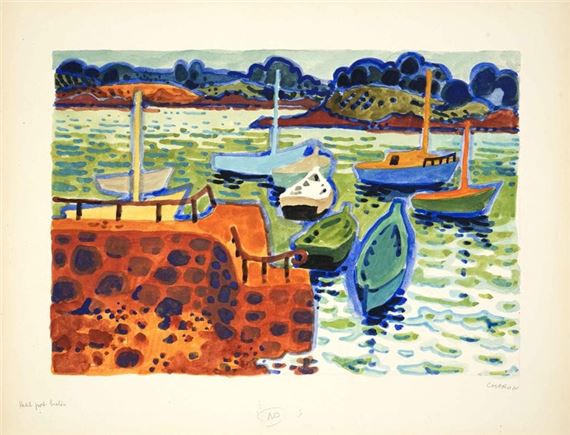 Guy Charon | Small Breton port | MutualArt