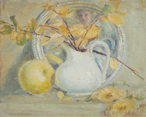 Marie Anne Tuck | Still Life with Self Reflection | MutualArt