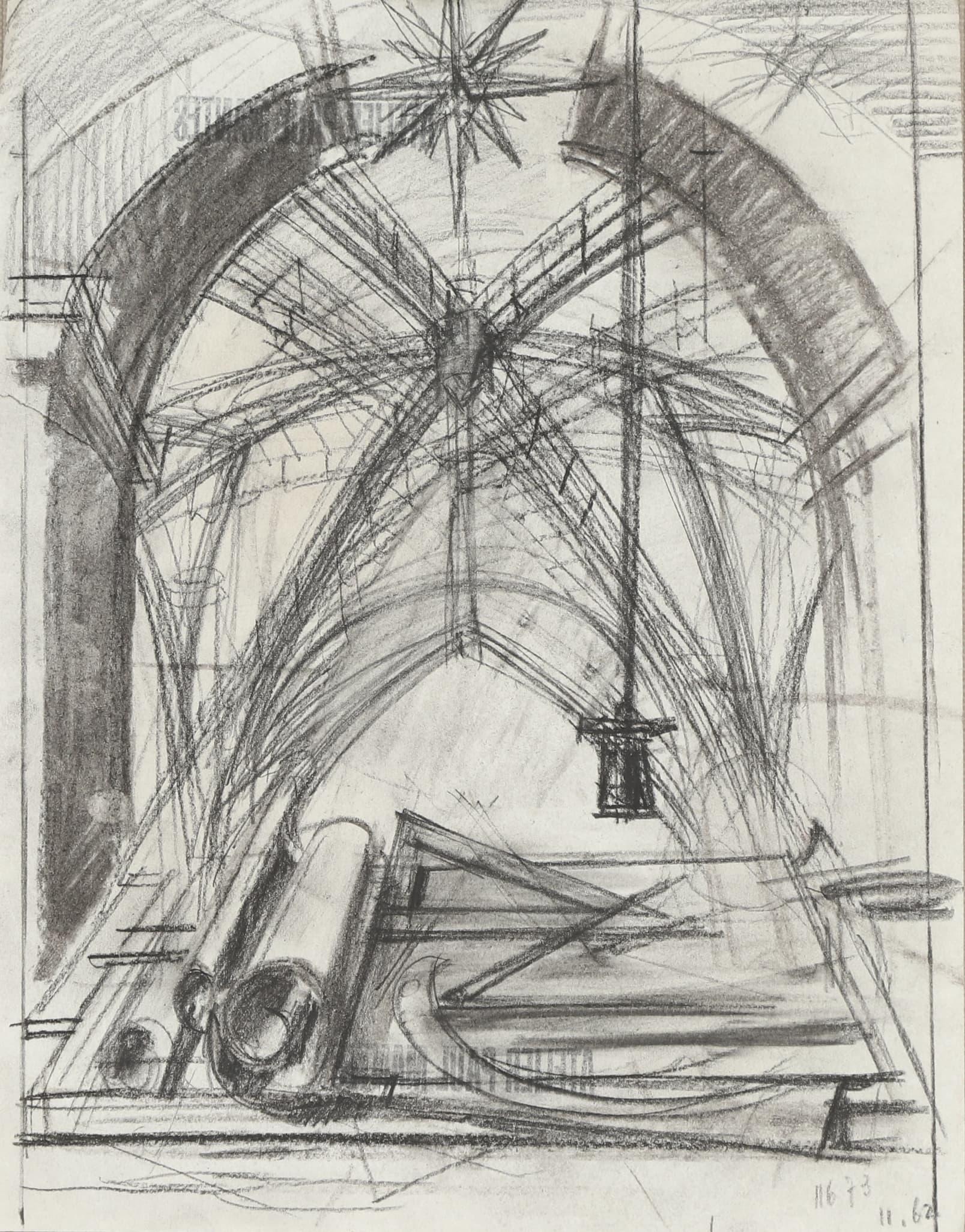 Paul Mantes | Le bureau du géomètre (1962 - 1973) | MutualArt