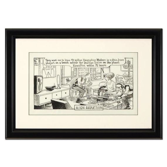 Dan Piraro | Alien Abduction | MutualArt