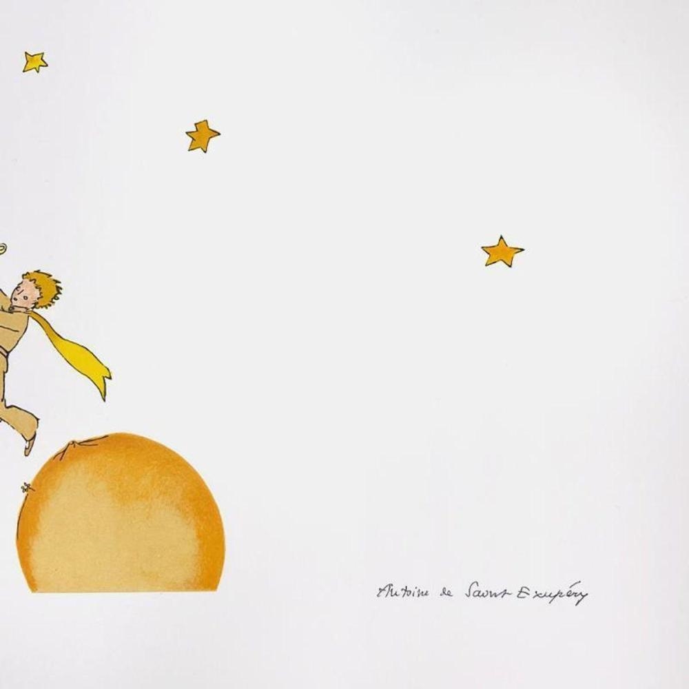 Antoine de Saint-Exupéry | The Little Prince Flying Away | MutualArt