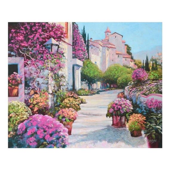 Howard Behrens | Blissful Burgundy | MutualArt