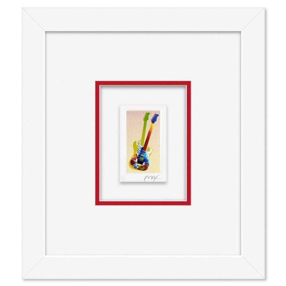 Peter Max | Rock-N-Roll Guitar I | MutualArt