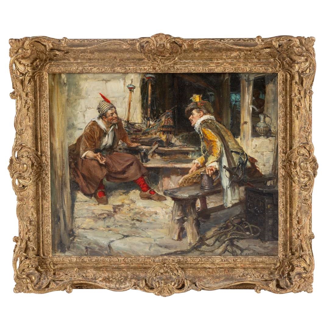 Arthur David McCormick | AN ELIZABETHAN SHIPWRIGHT | MutualArt