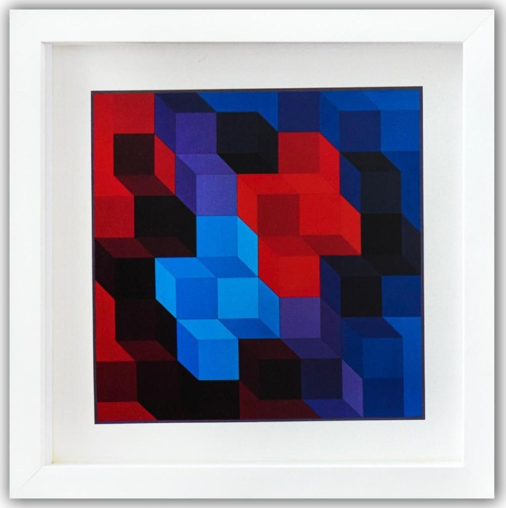 Victor Vasarely | Deuton - RB (1971) | MutualArt