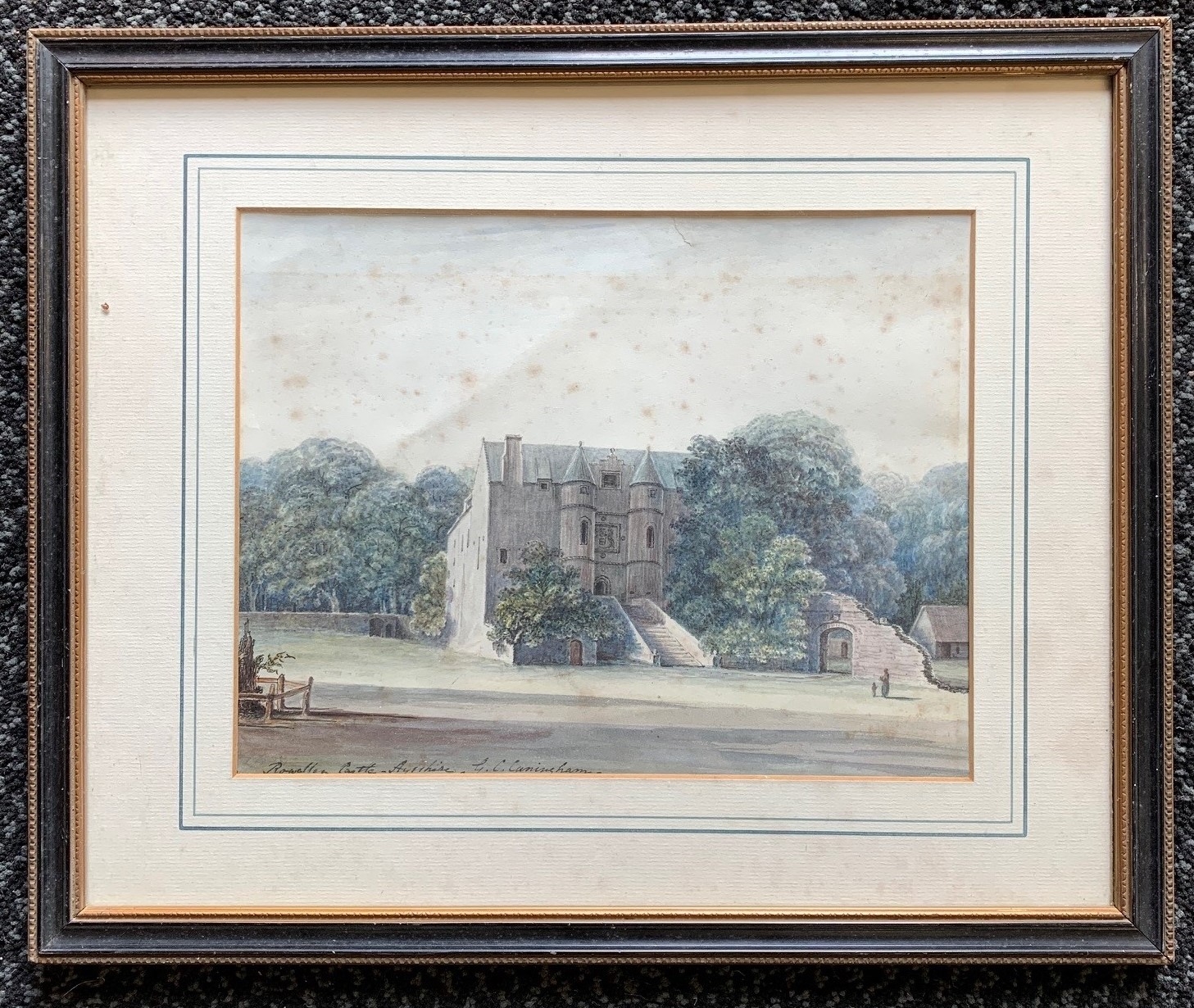 C.C. Cunningham | Rowallan Castle (19th Century) | MutualArt