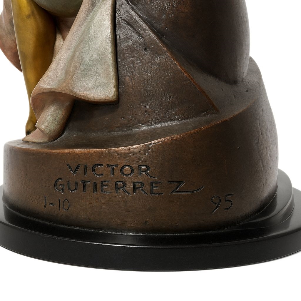 Victor Gutierrez | Bronze Sculpture (1995) | MutualArt