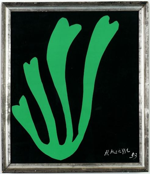 Henri Matisse | GREEN ALGAE SILKSCREEN | MutualArt