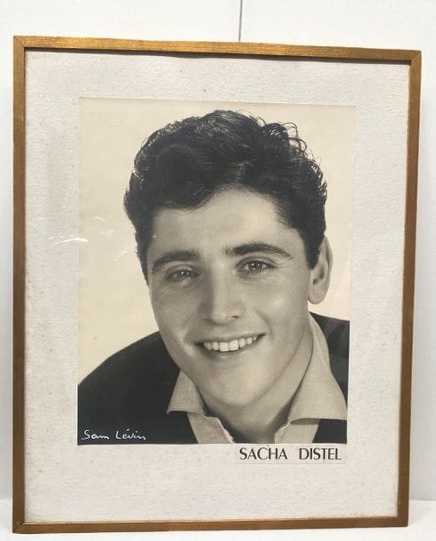 Sam Lévin | Photo signed by Sacha Distel | MutualArt