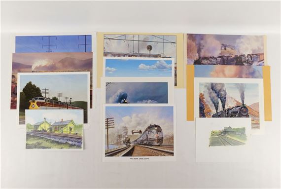 Howard Fogg | Train Related Prints and Litho's | MutualArt