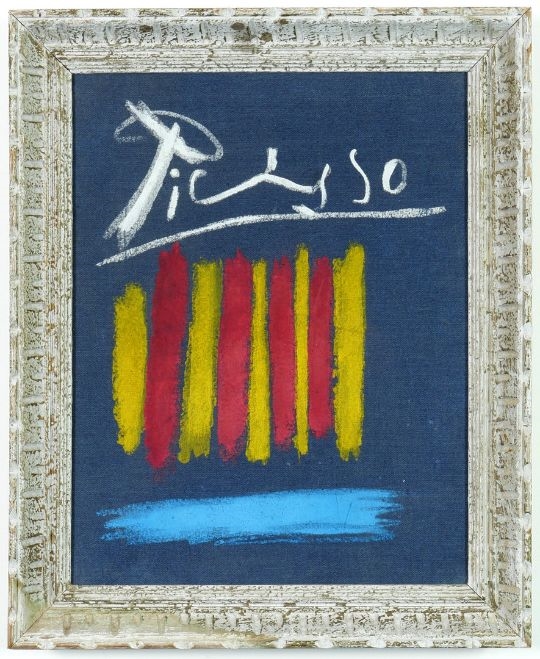 Pablo Picasso | CATALAN FLAG (1963) | MutualArt