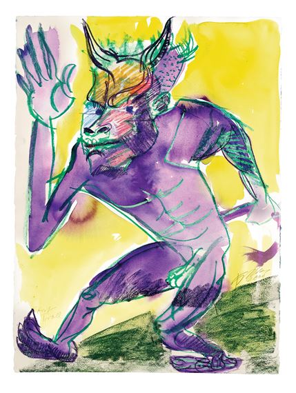 Rainer Fetting | First Troll (2000) | MutualArt
