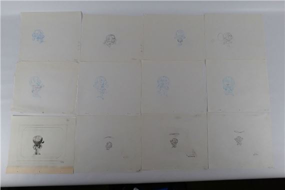 Jack Dazzo | Grouping of Original Hand Drawn Pringles Animation ...