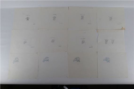 Jack Dazzo | Grouping of Original Hand Drawn Pringles Animation ...