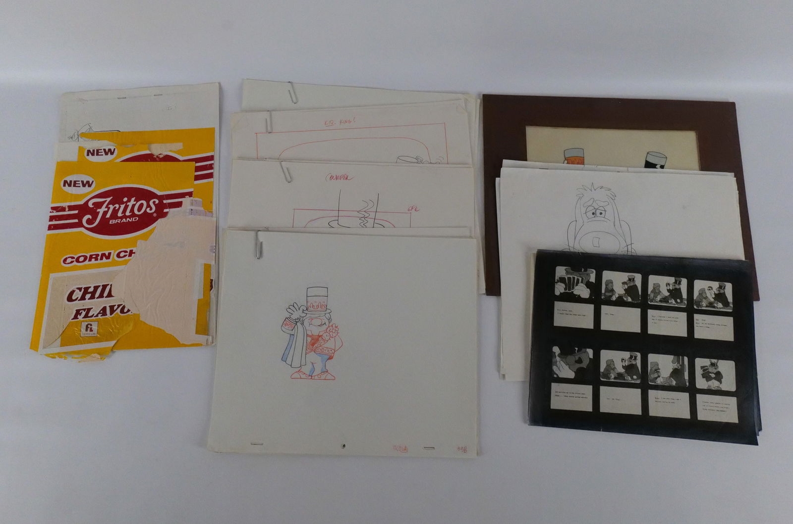Jack Dazzo | Grouping of Original Animation Art for Frito Lay TV ...
