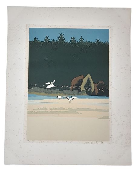Uchida Masayasu | Cranes | MutualArt
