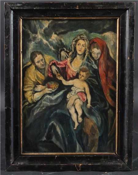 El Greco | The Holy Family | MutualArt