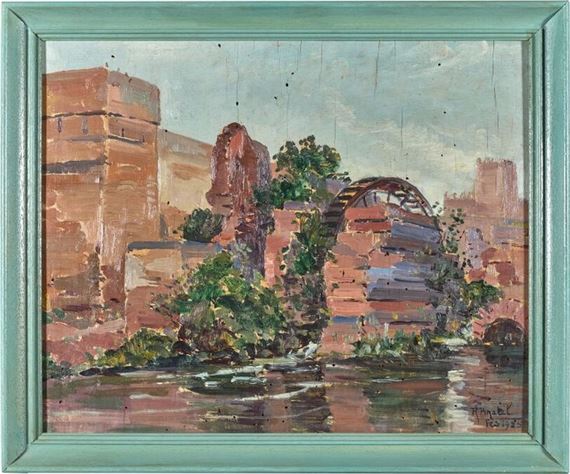 Raphael Pinatel | Mills in Fès (1925) | MutualArt
