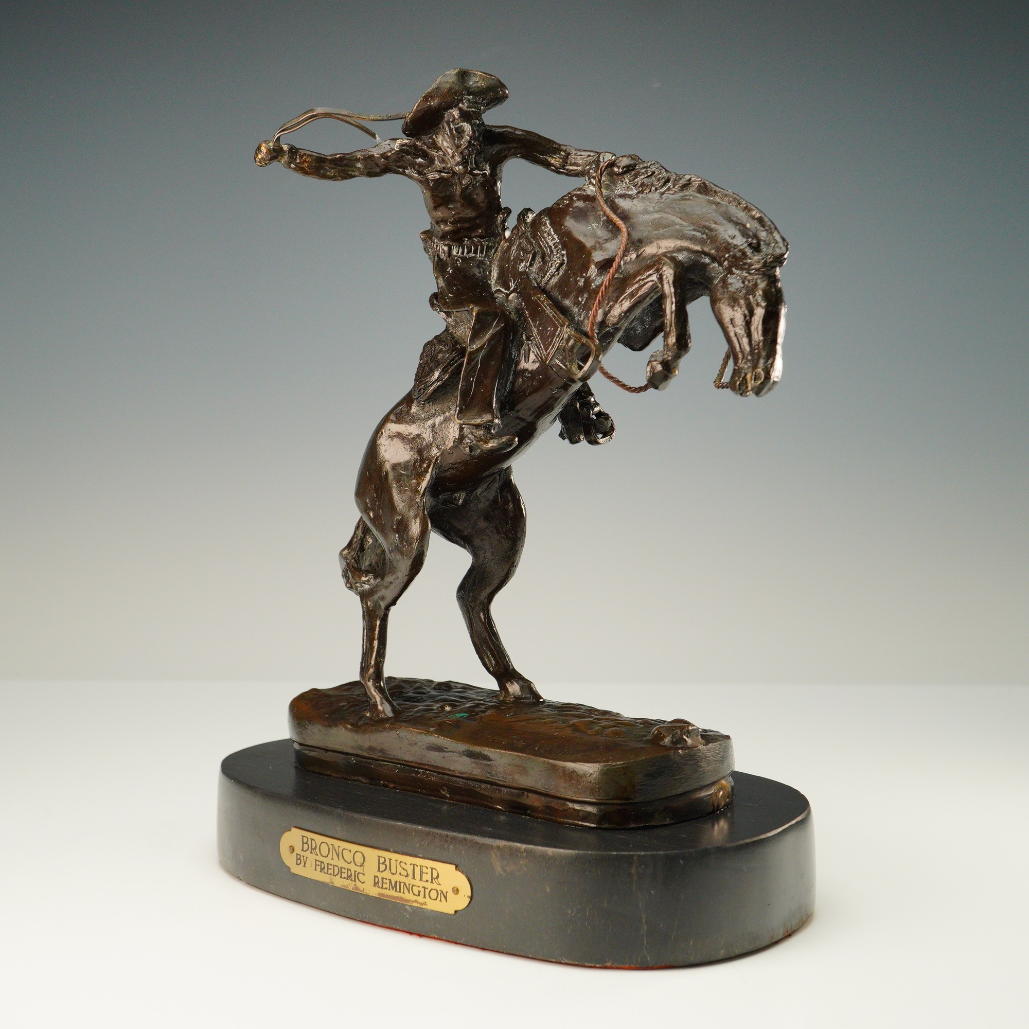Frederic Remington | The Bronco Buster (20th Century) | MutualArt